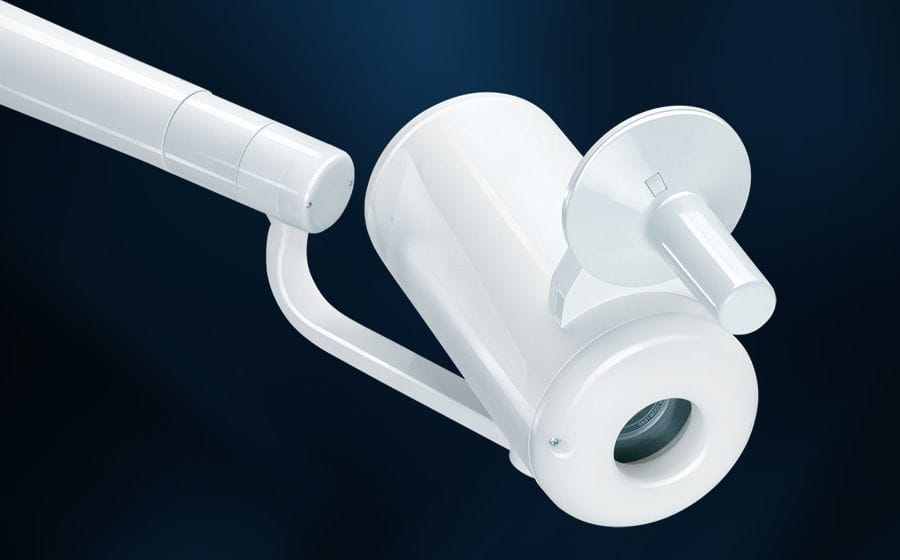 Ceiling-mounted camera support arm - P1 - Medical Illumination ...