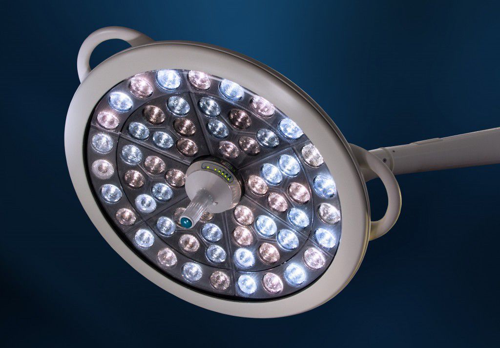 Ceiling-mounted surgical light - System Two (D3) - Medical Illumination ...