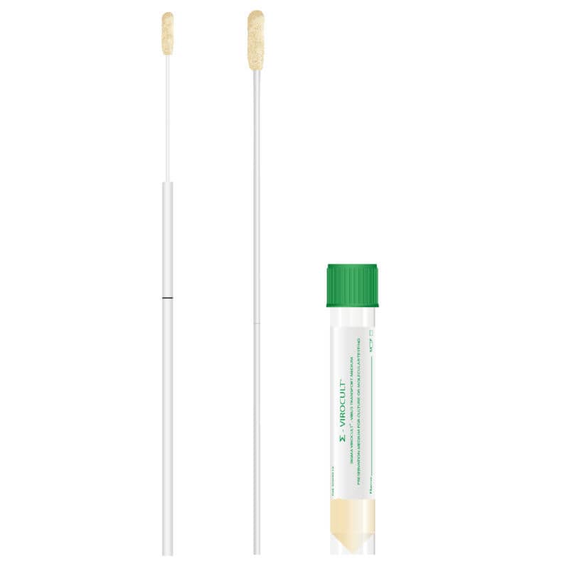 Microbiology swab - MW951S - Medical Wire & Equipment Co - virus / with ...