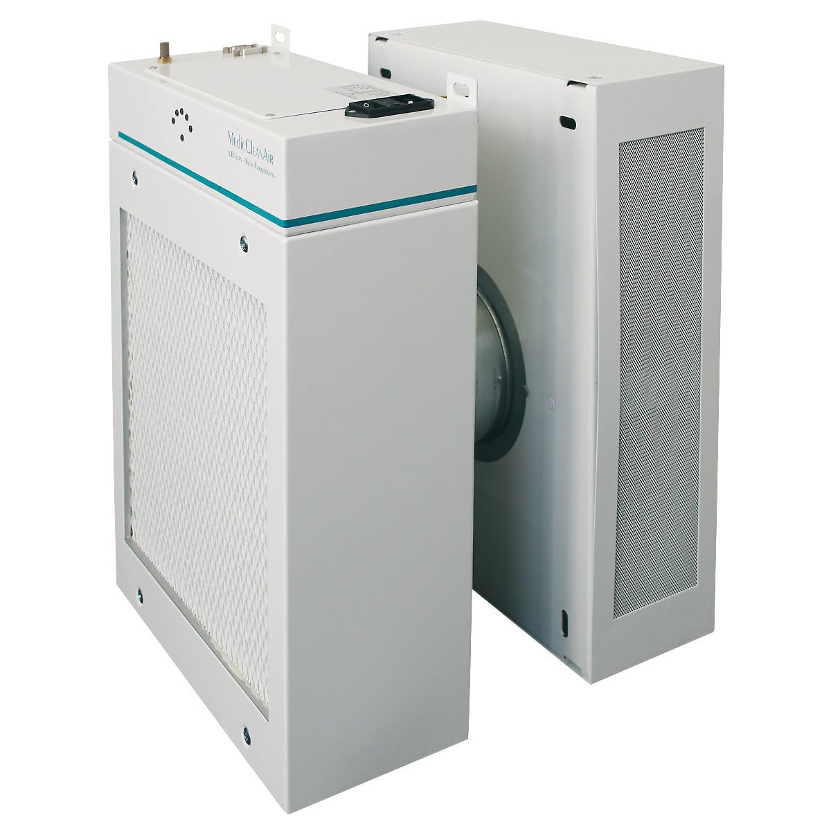 Wall-mounted air purifier - ISO 210 - Medic Clean Air - with remote ...