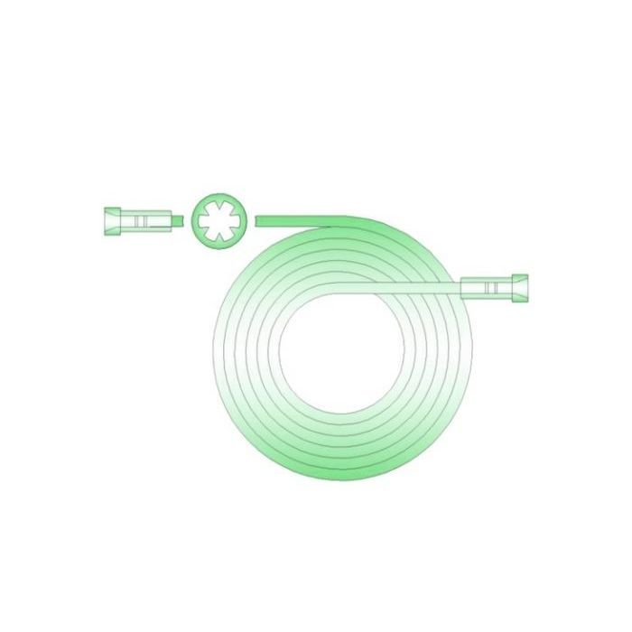 Oxygen tubing - T1118 - Medline International - straight / flexible ...