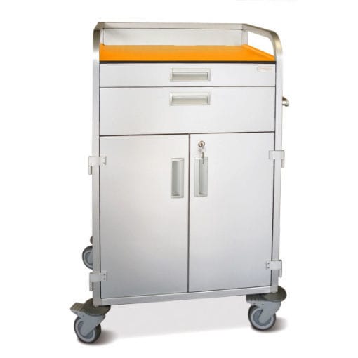 Medical trolley - Medicar M4 - Mercura Industries - treatment ...
