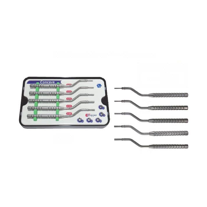 Curved osteotome - META-BIOMED - concave array