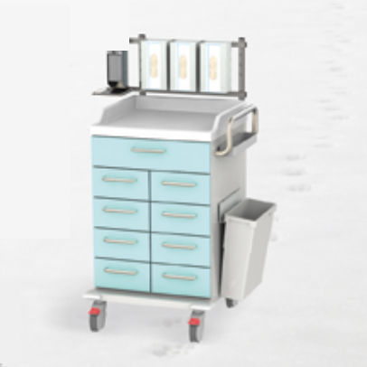Hospital trolley - LEO 1 - Metallwarenfabrik Walter H. Becker ...