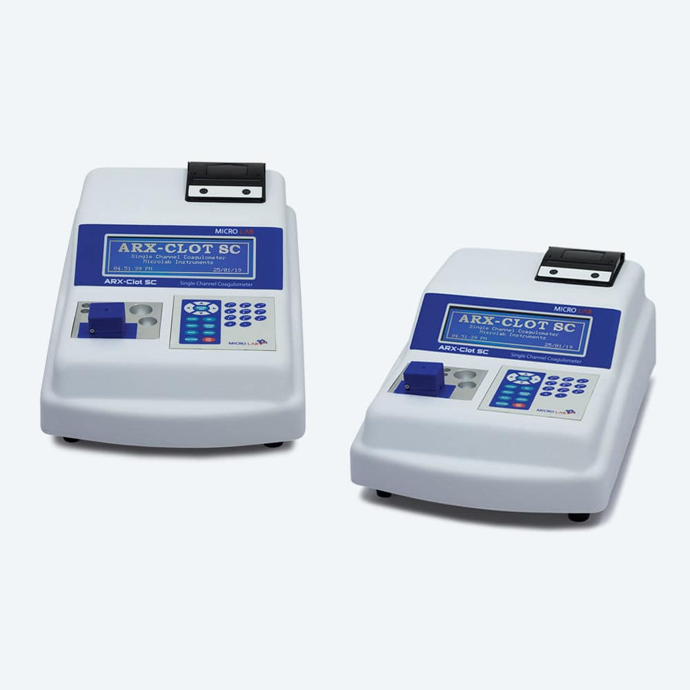 Semi-automatic coagulometer - ARX-CLOT SC - Micro Lab Instruments - 1 ...
