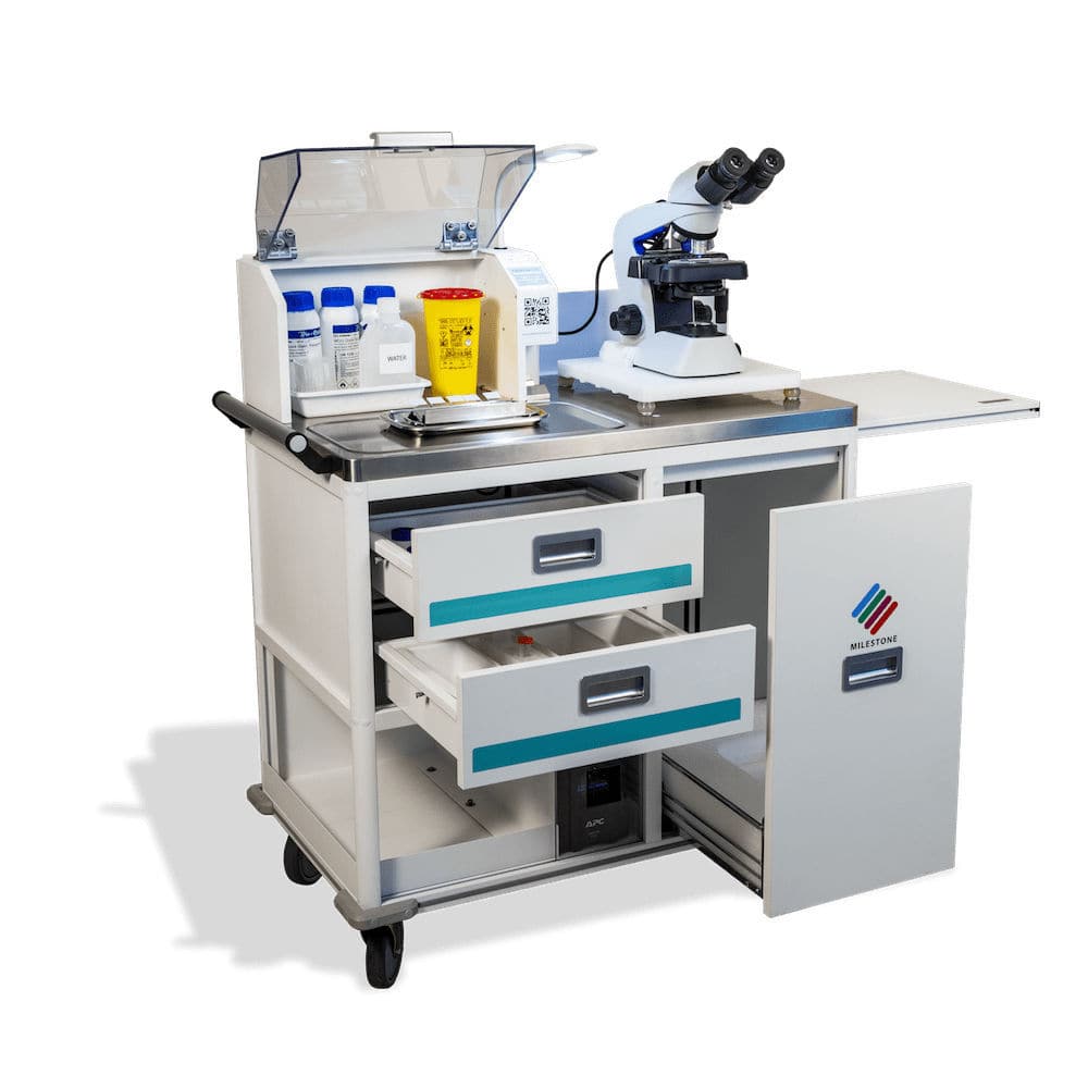 Cytology workstation - RoseSTATION - MILESTONE - with light / with ...
