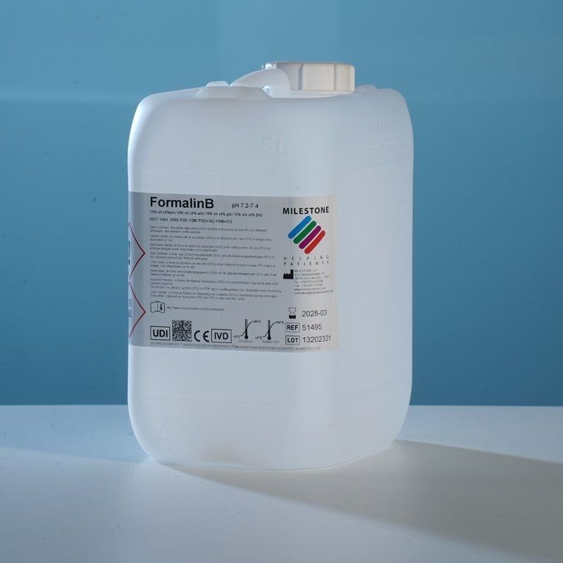 Fixative solution reagent - Formalin B - MILESTONE - for histology / liquid