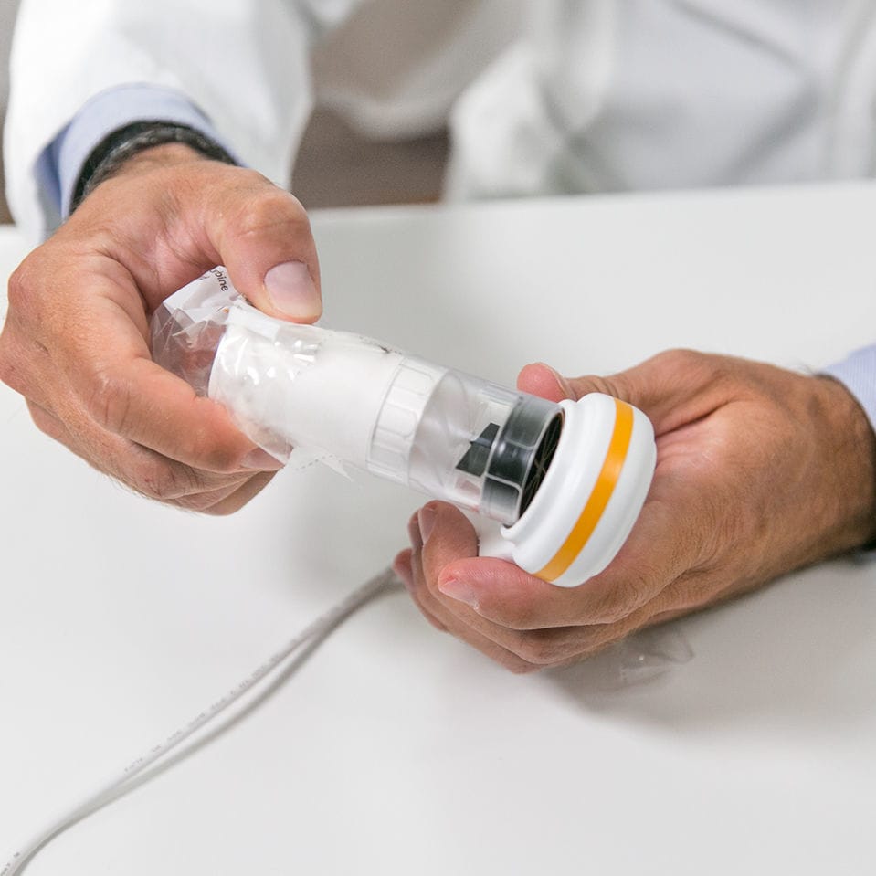 Spirometer transducer - FlowMIR® & Spirolab - MIR - Medical ...