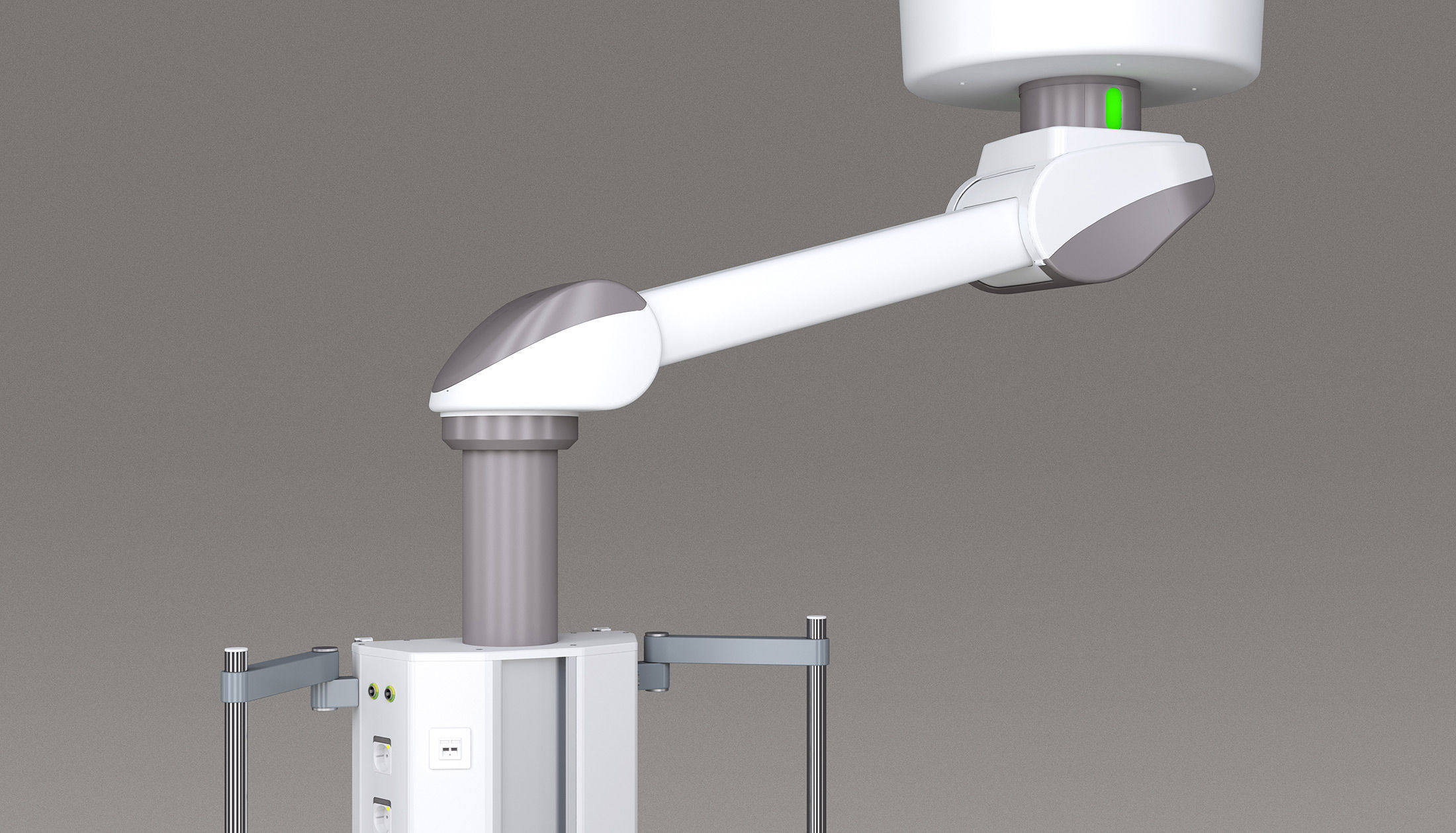 Medical pendant - moduversa HF - modul technik - ceiling-mounted / operating room / articulated