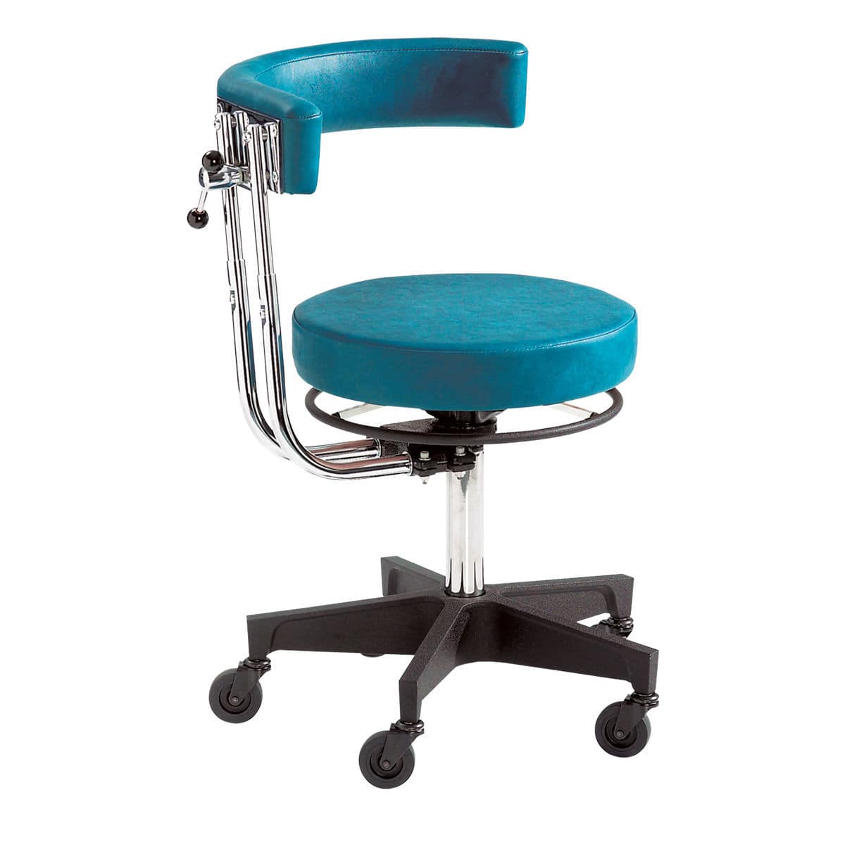 Healthcare facility stool - 5346 - Haag-Streit Surgical - swivel ...