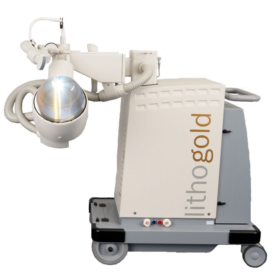 Extracorporeal lithotripter - lithogold380 - MTS Medical - trolley-mounted