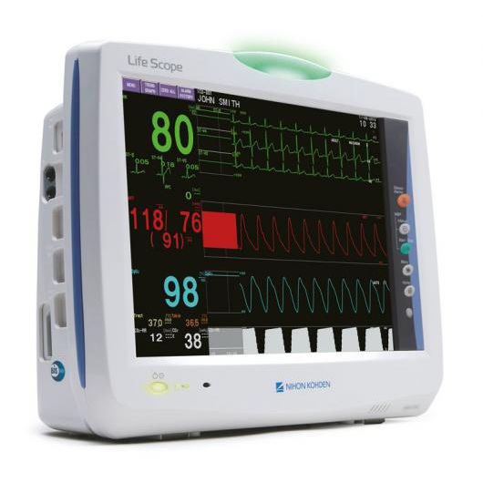 Modular multiparameter monitor - Life Scope VS - Nihon Kohden Europe ...