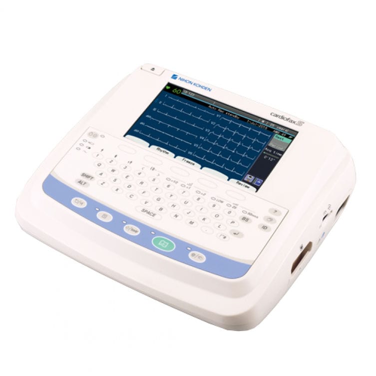 Resting electrocardiograph - Cardiofax S - Nihon Kohden Europe - 12 ...