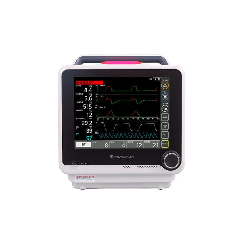 Intensive care ventilator - NKV-330 - Nihon Kohden Europe - clinical ...
