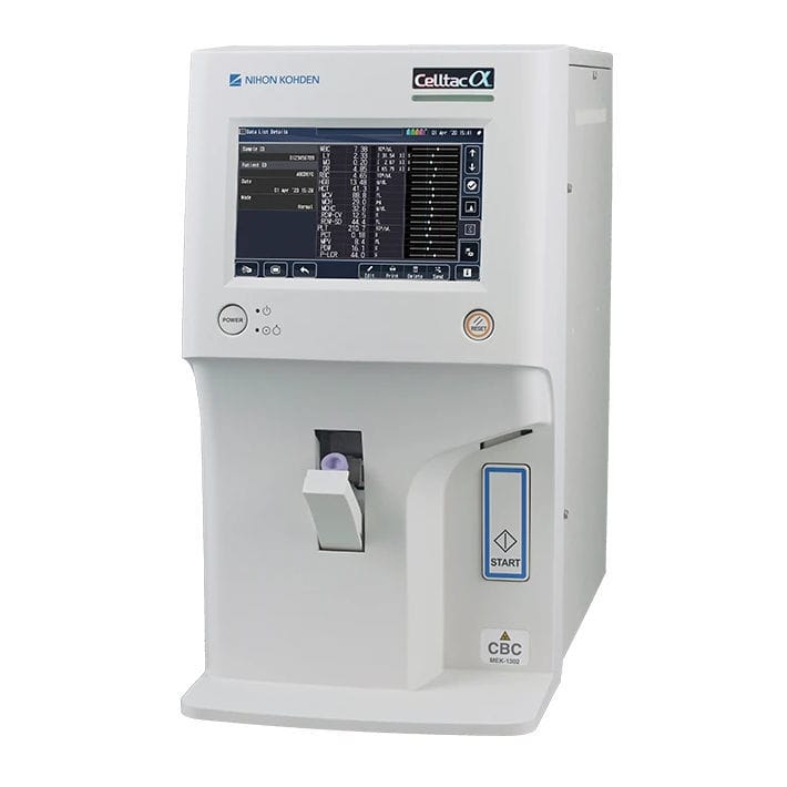 Automated cell counter - Celltac α - Nihon Kohden Europe - benchtop ...