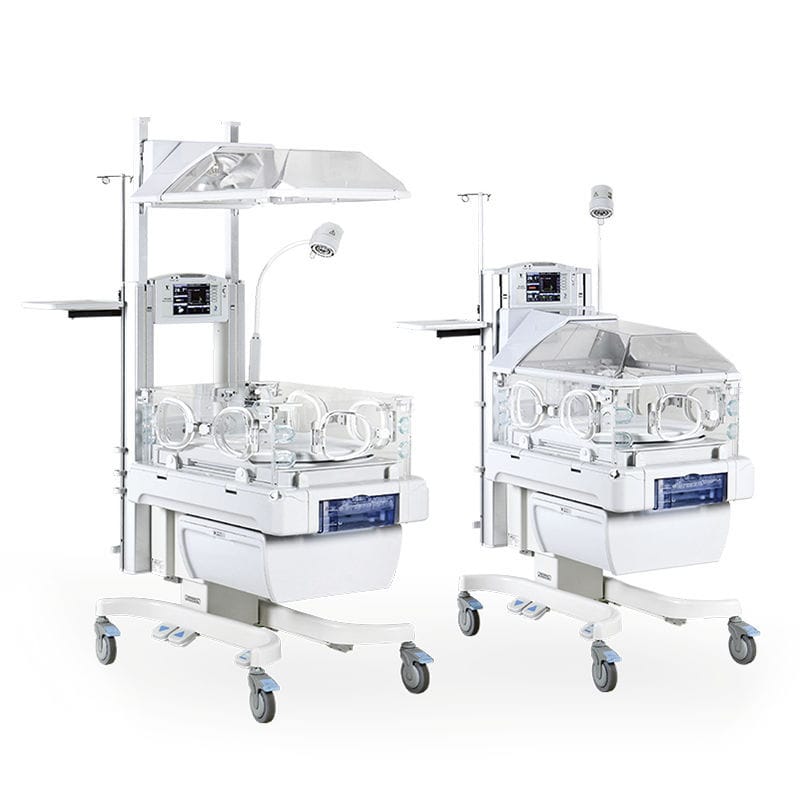 Infant incubator on casters - YP-3000 - Ningbo David Medical Device ...