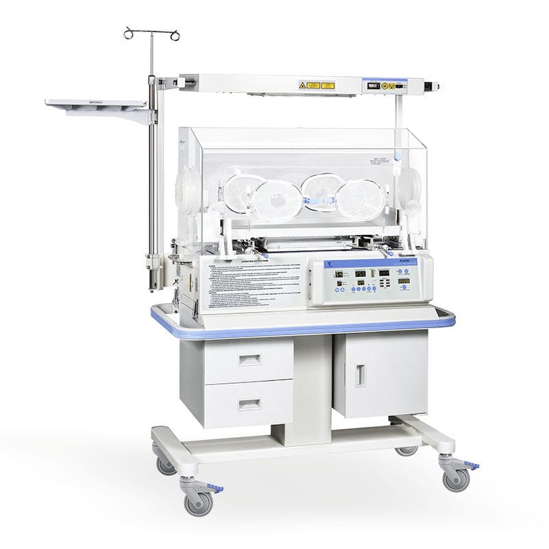 Neonatal incubator on casters - YP-90 series - Ningbo David Medical ...