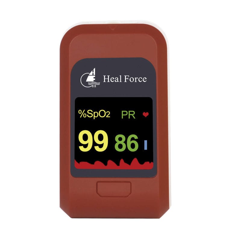 Fingertip pulse oximeter - PC-60NW - Heal Force - wireless