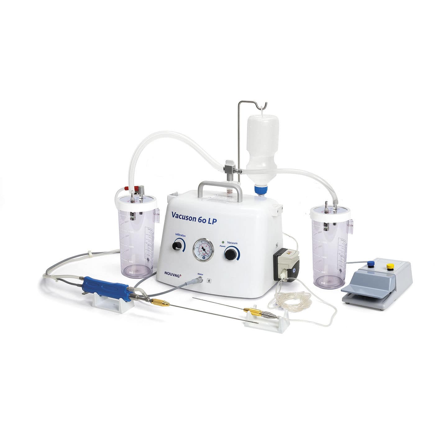 Electric surgical suction pump - Vacuson 60LP - NOUVAG - for liposuction