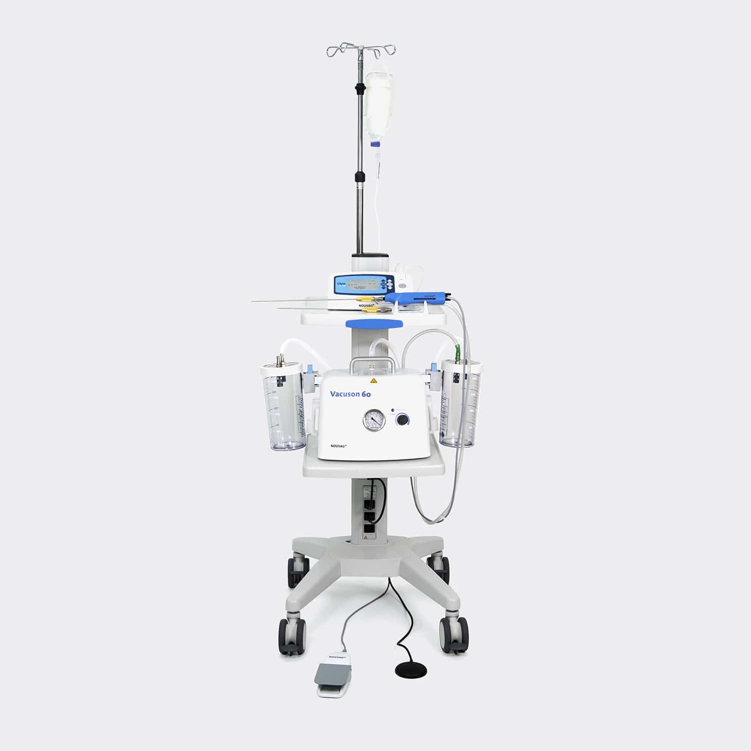 Electric surgical suction pump - LipoCart - Nouvag - for liposuction ...