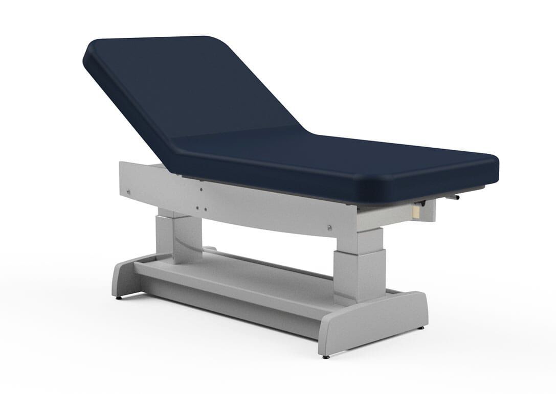 Electric examination table - PF250 - Oakworks Med - fixed-height ...