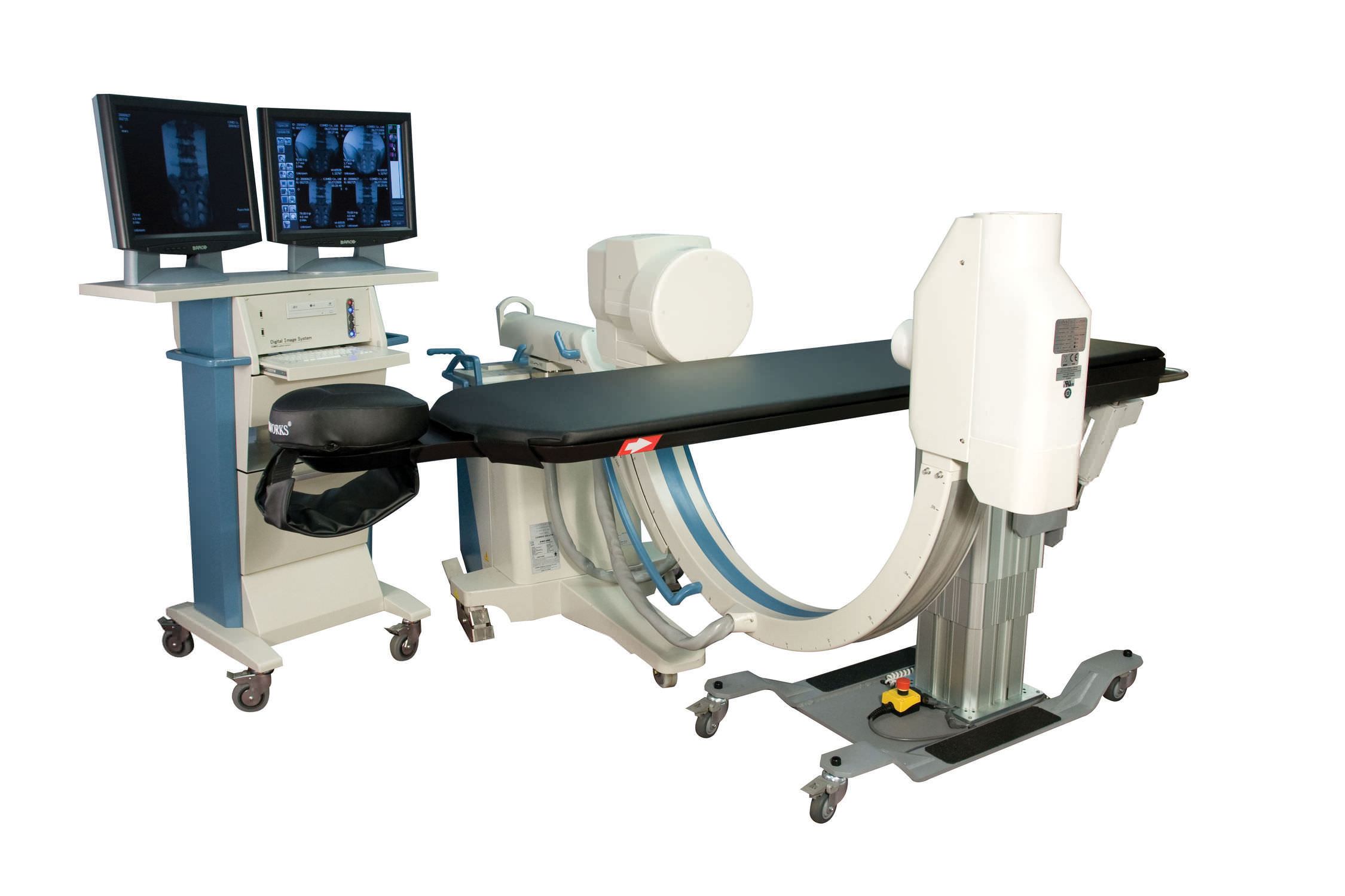 Mobile angiography table - CFPM400 Imaging Table - Oakworks Med ...