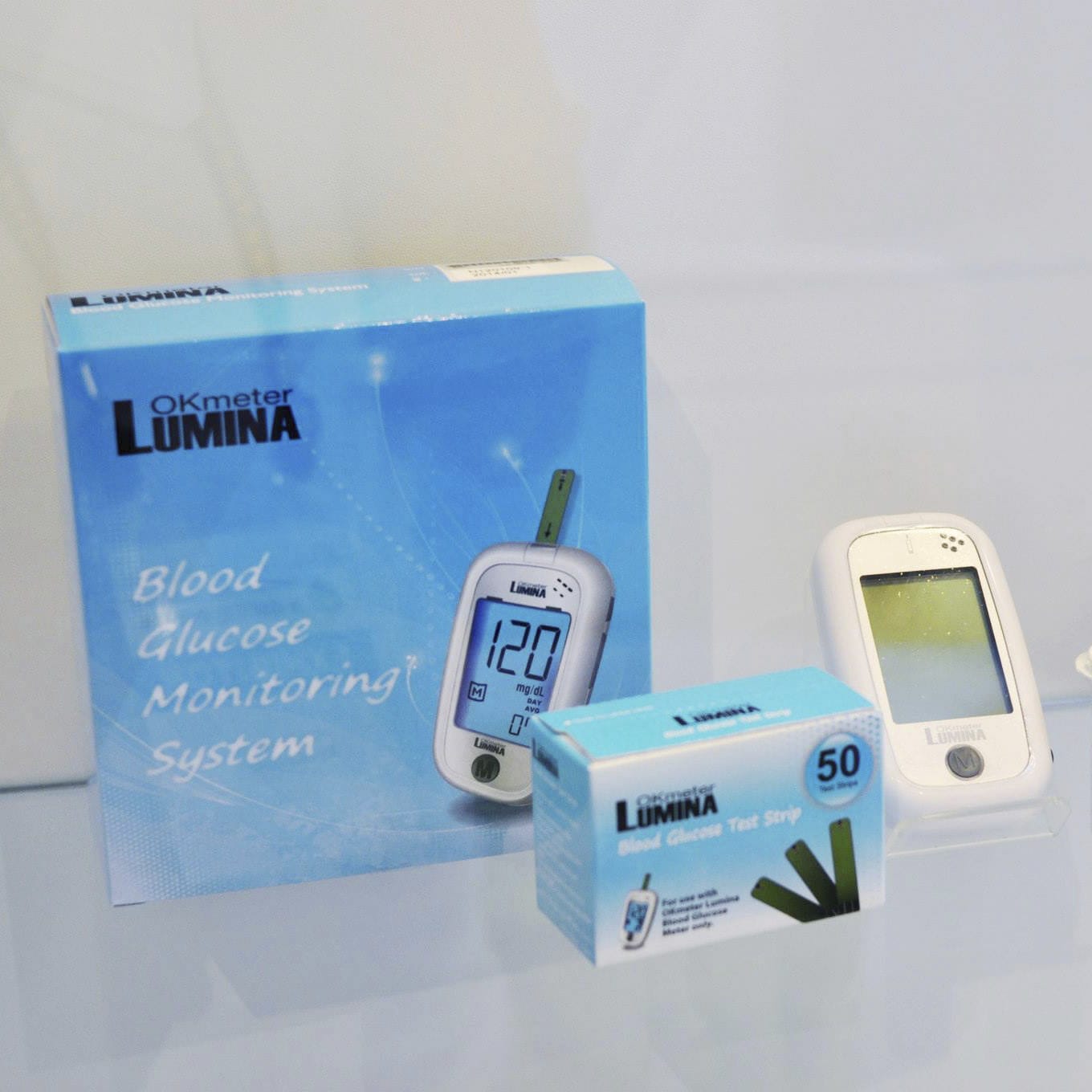 Automatic blood glucose meter - Lumina - OK Biotech - for hospitals ...