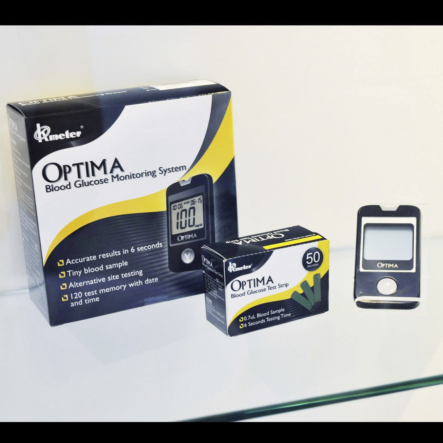 Automatic blood glucose meter - Optima - OK Biotech - for hospitals ...
