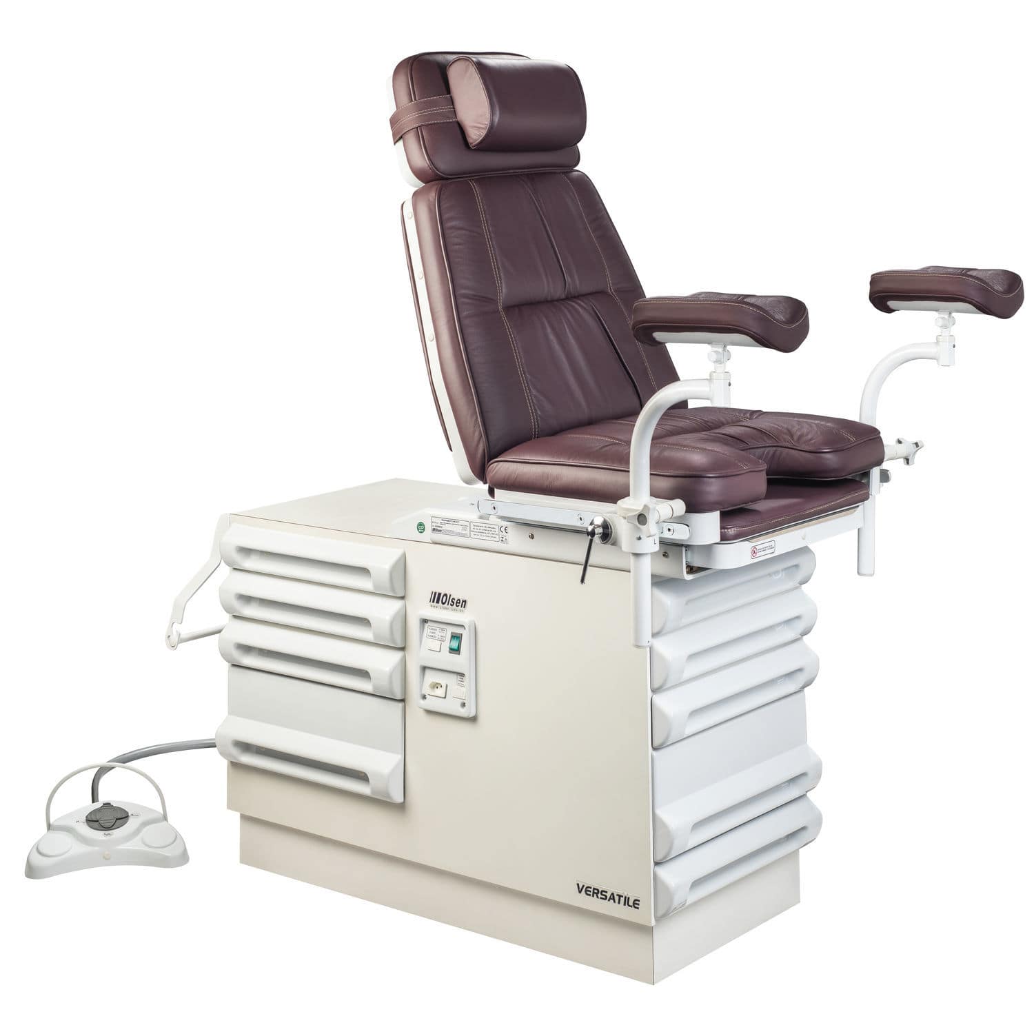 Gynecological examination chair - Versatile - Olsen Industry - electric ...