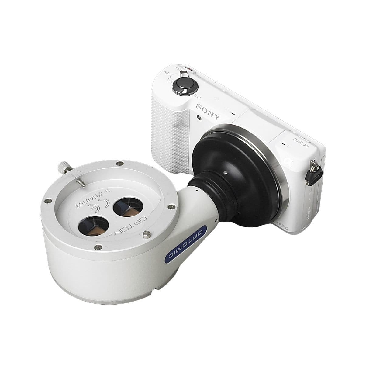 Operating microscope beam splitter - OP TV DC - OPTOMIC