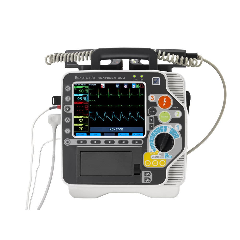Automatic external defibrillator - Reanibex 800 - Bexen Cardio - manual ...