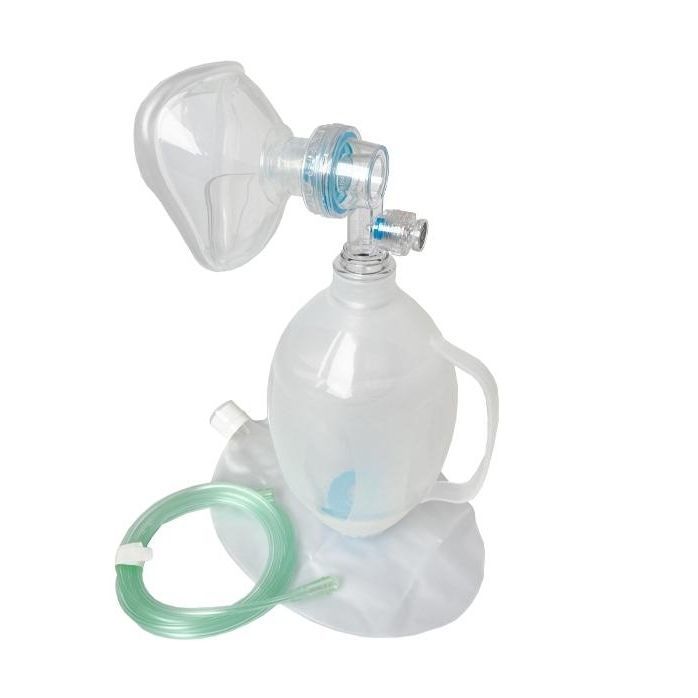Silicone manual resuscitator - 1333124 - Oscar Boscarol - reusable ...