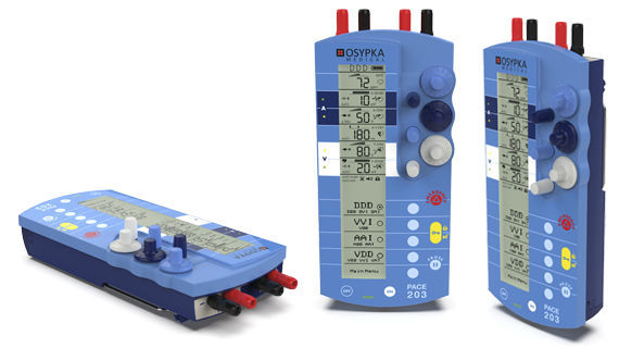 Dual-chamber temporary cardiac stimulator - PACE® 203 - Osypka Medical