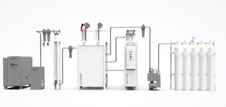 Laboratory nitrogen generator - OXYMAT - modular / PSA