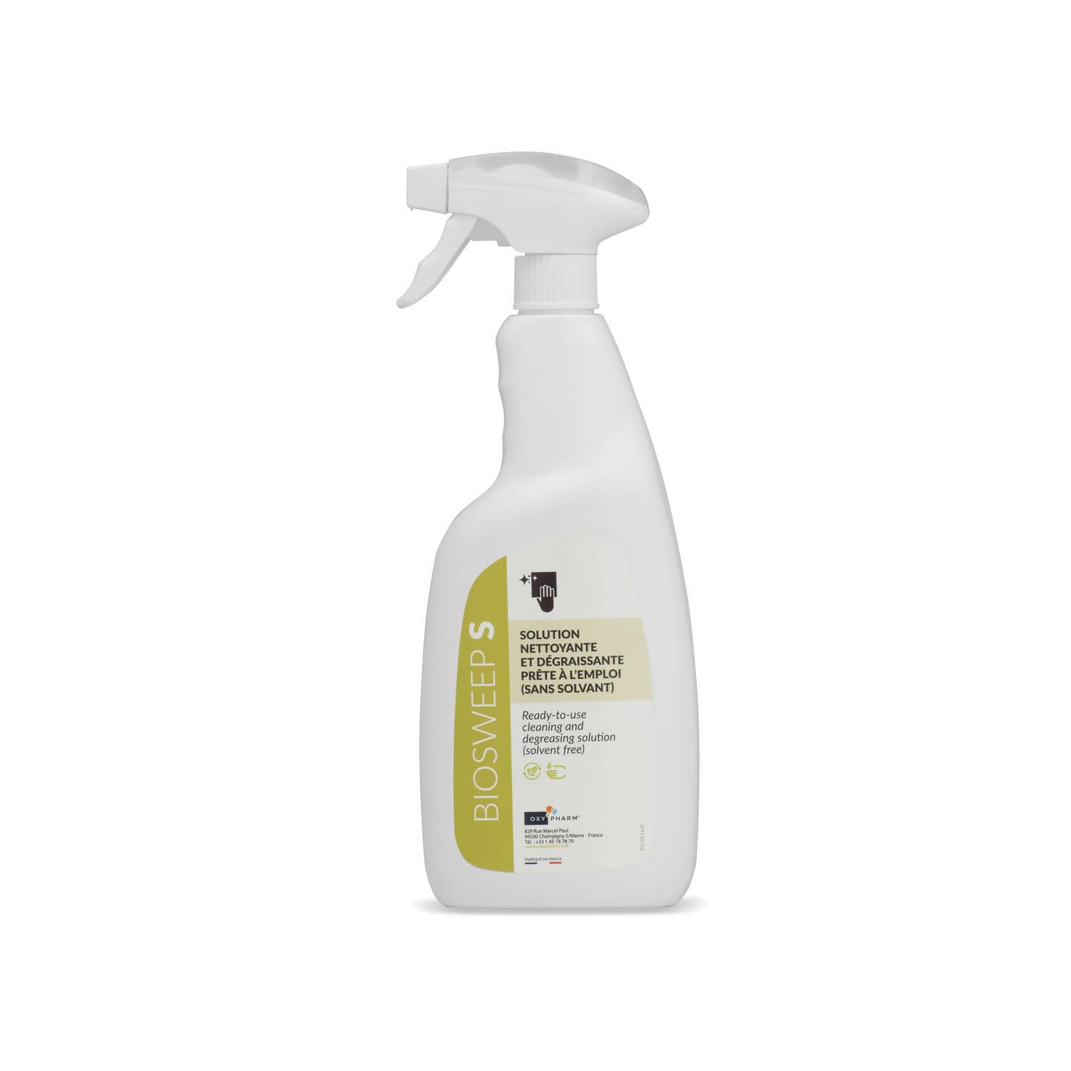 Spray disinfectant sprayer - BIOSWEEP S® - OXY'PHARM - hand-held
