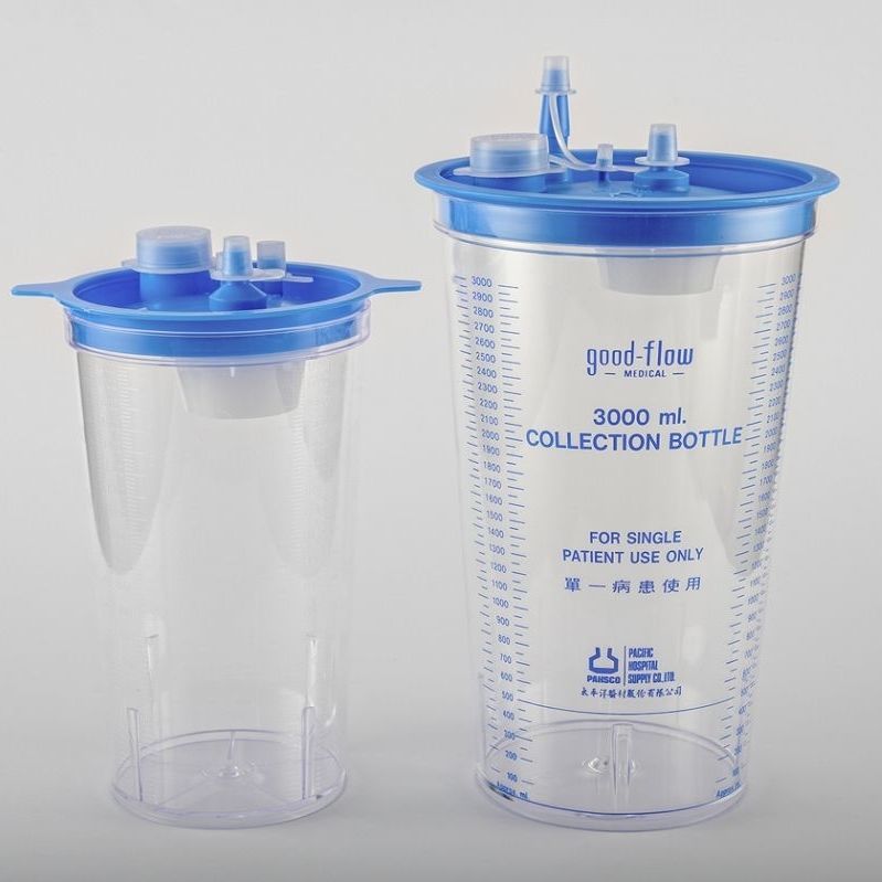 Body fluids suction jar - Pacific Hospital Supply - single-use