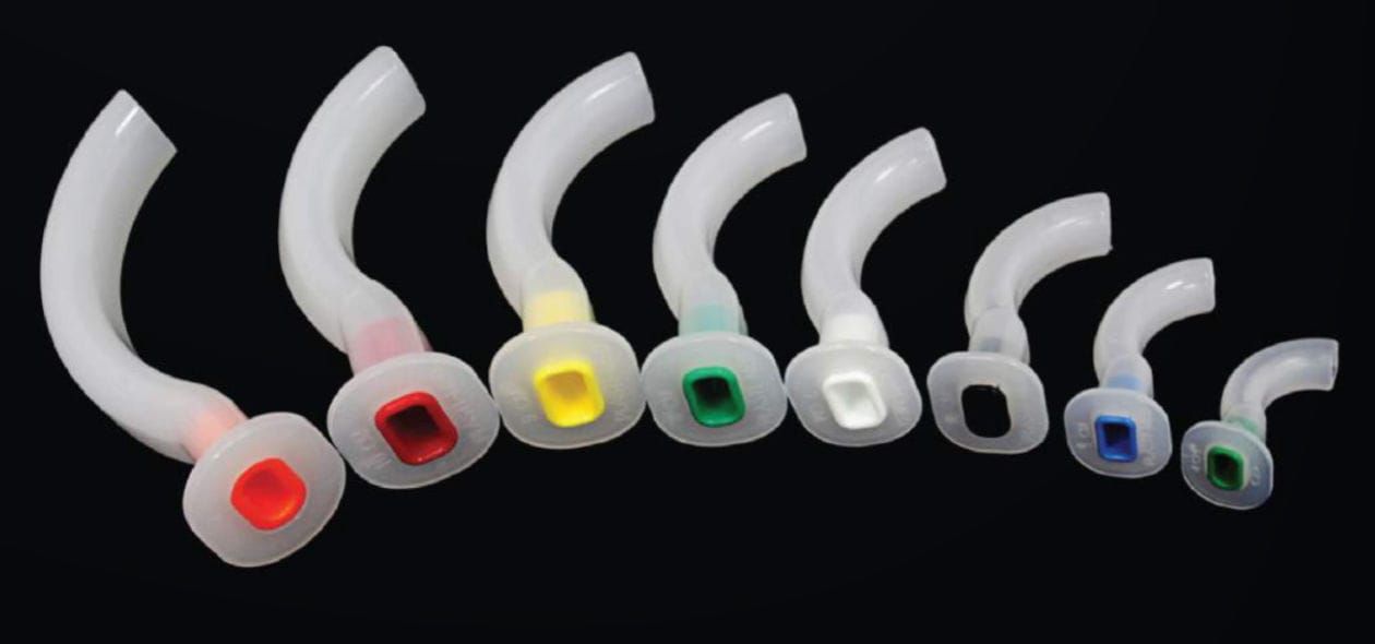 Guedel cannula - 200 10 series - Plasti-med - curved / disposable
