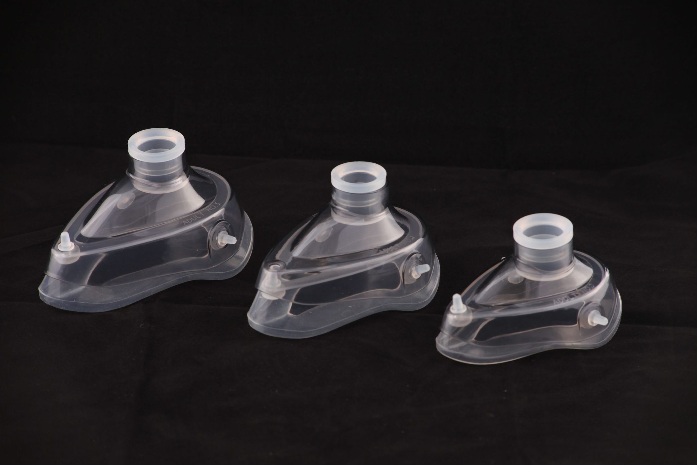 Human mask set - 130 220 - Plasti-med - silicone