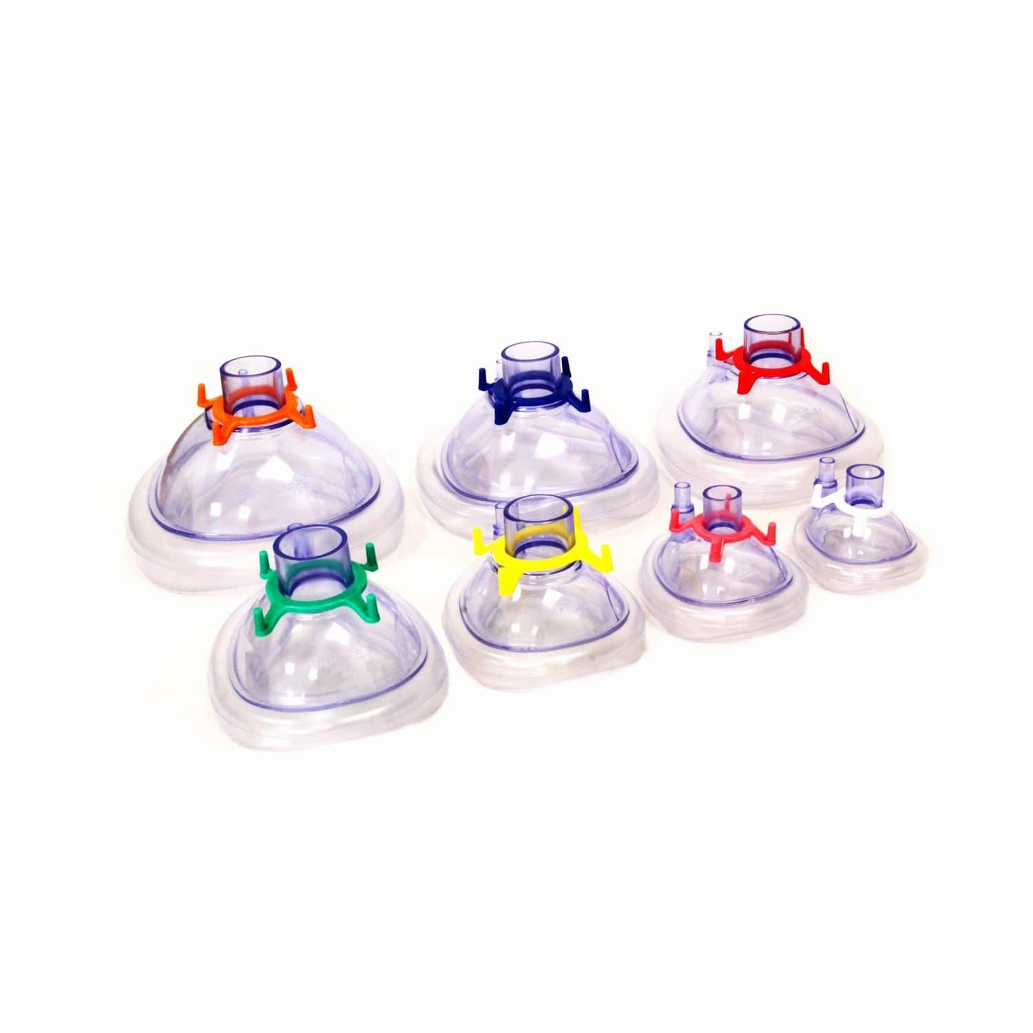 Human mask set - 130 210 - Plasti-med - PVC