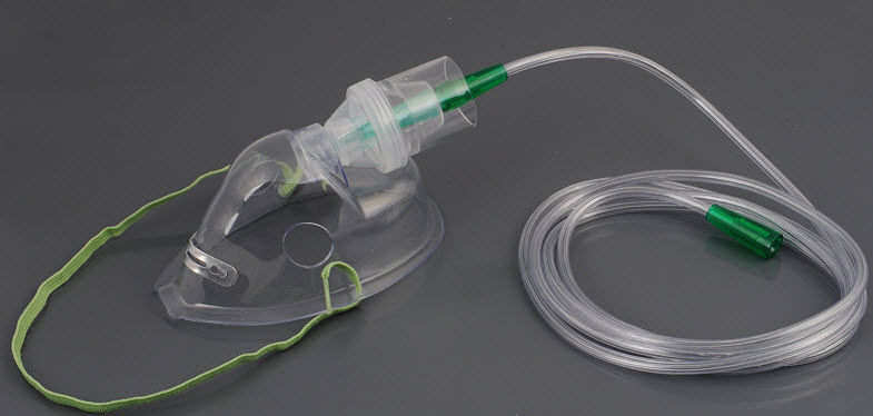 PVC nebulization mask - 130 106 - Plasti-med - pediatric / adult