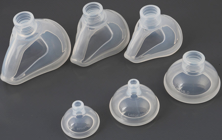 Human mask set - 130 22 series - Plasti-med