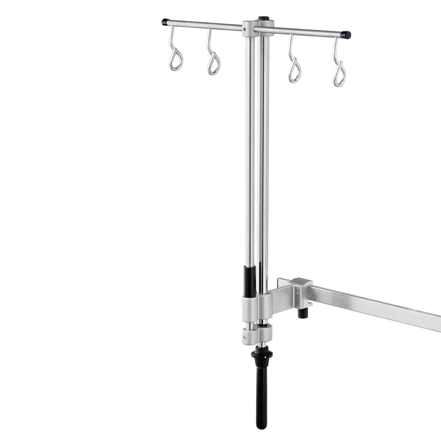 Wall-mounted IV pole - I1009272 - provita medical - rail-mounted / 4 ...