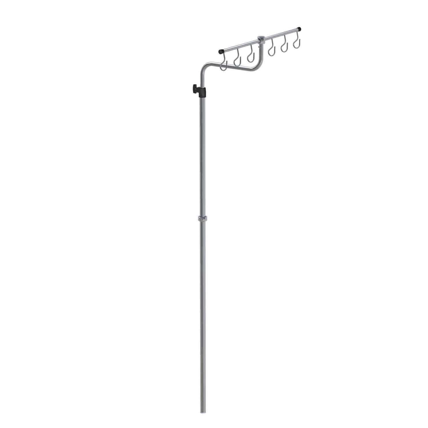 Wall-mounted IV pole - I2000562 - provita medical - rail-mounted / 6 ...