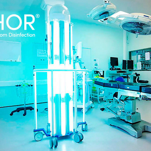 UV disinfection robot - THOR - Psiliakos Leonidas - UVC / mobile