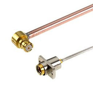 Medical connector - SMP - Radiall - spring