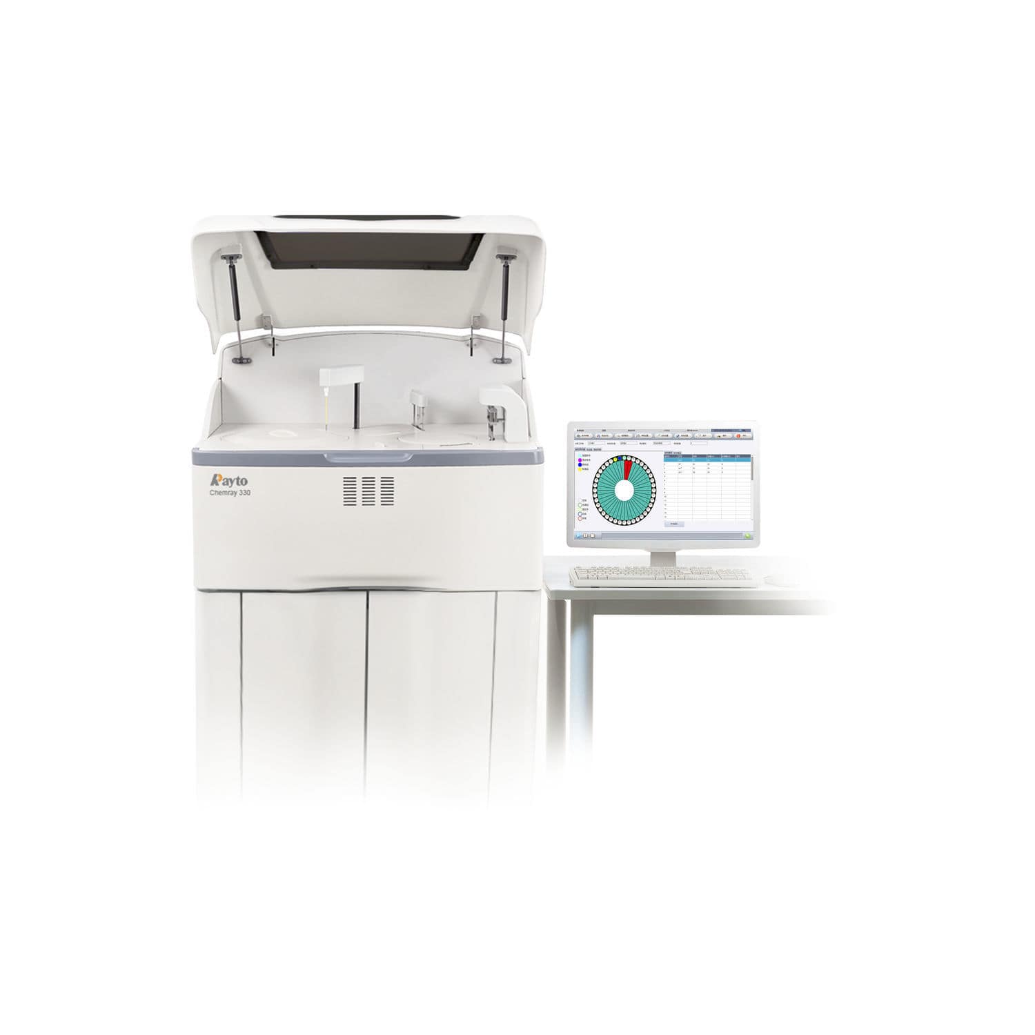Automated biochemistry analyzer - Chemray330 - Rayto Life and ...