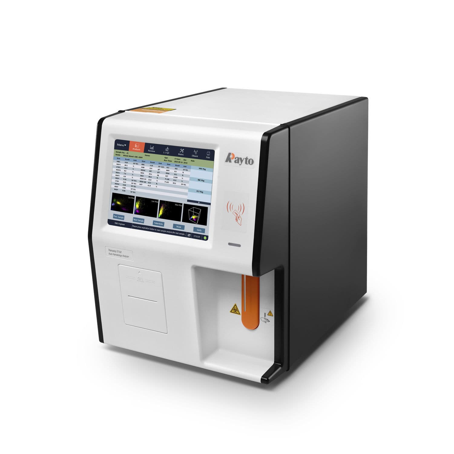 Veterinary hematology analyzer - Hemaray51Vet - Rayto Life and ...