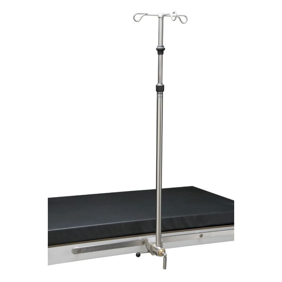 Table-mounted IV pole - 10-402 - Reison Medical - stainless steel ...