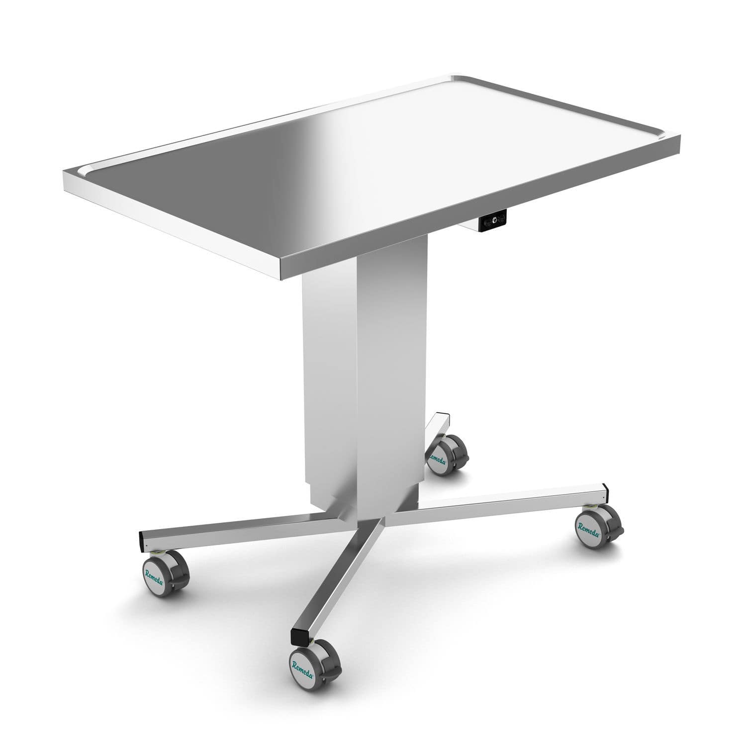 Stainless steel instrument table - 100 20 - Remeda - electric