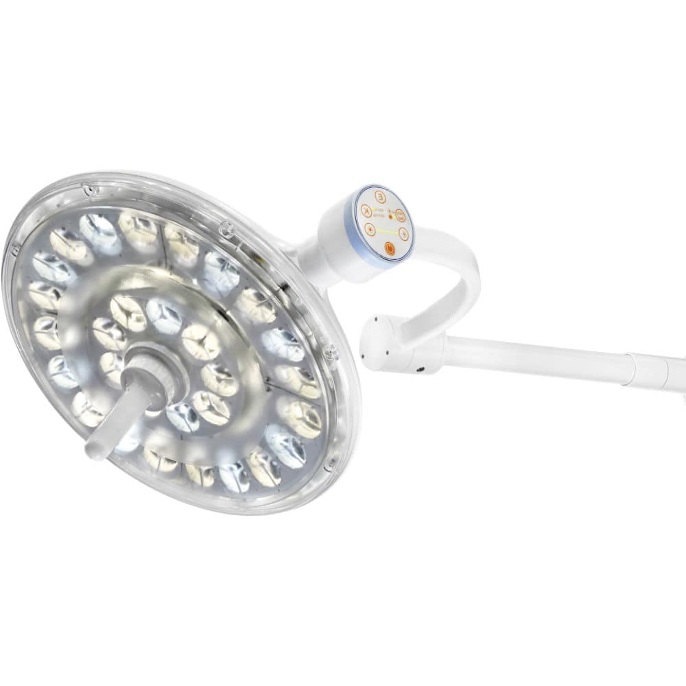 Ceiling-mounted surgical light - U 29 - RIMSA - mobile / LED / 2-arm